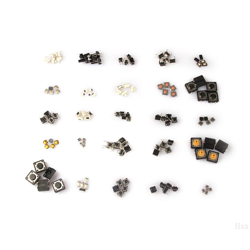 125Pcs 25 Types Switches Assorted Micro Push Butto... – Vicedeal
