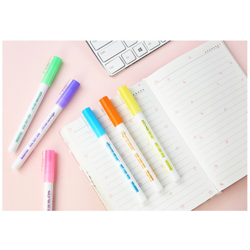 8Pcs/Set Double Liner Outline Pen Writing Drawing ... – Grandado