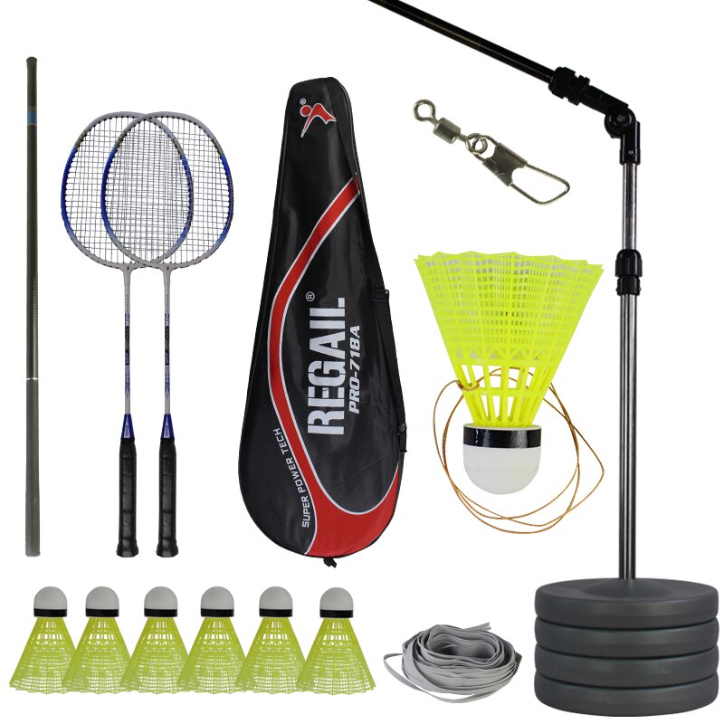 Badminton Trainer Robot Stretch Badminton Racket T... – Vicedeal