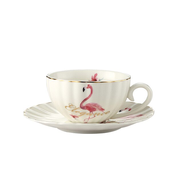 220ml High-grade Bone china Coffee Cup Ins Flaming... – Grandado