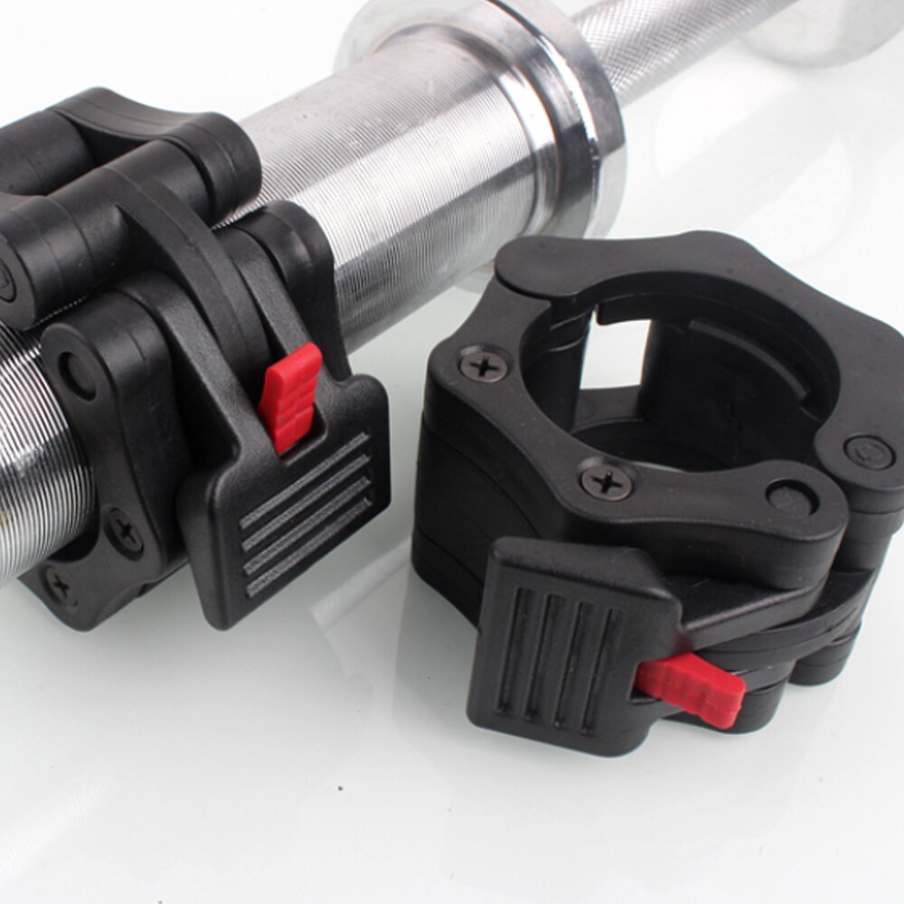 50mm Barbell Locking Weight Lifting Bar Clamp Coll... – Grandado