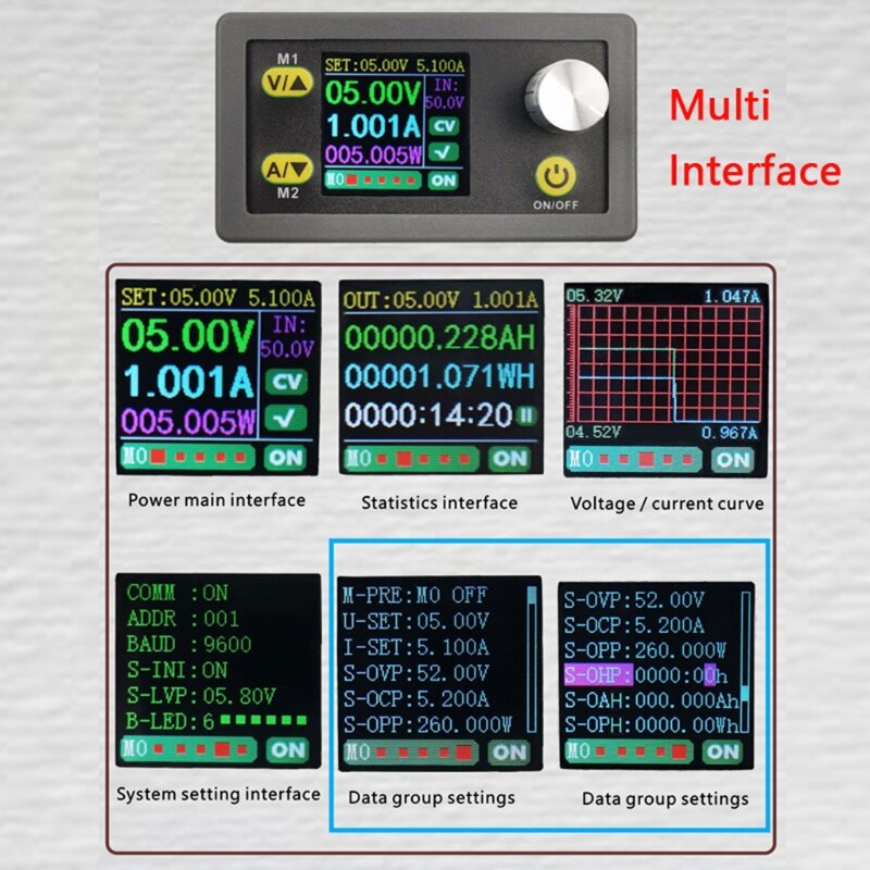 DC DC Buck Converter CC CV 50V 5A Power Module Adj... – Grandado