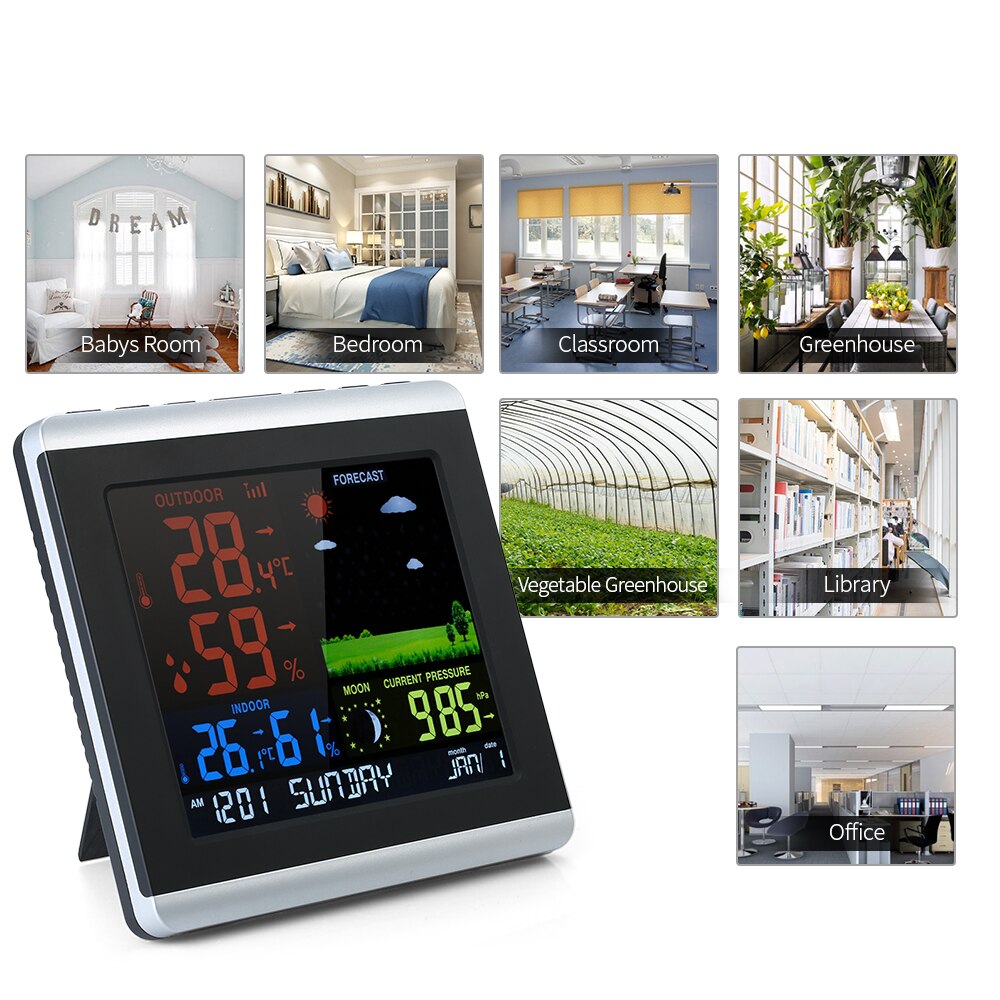 Wireless Weather Station Weather Forecast Indoor O... – Grandado