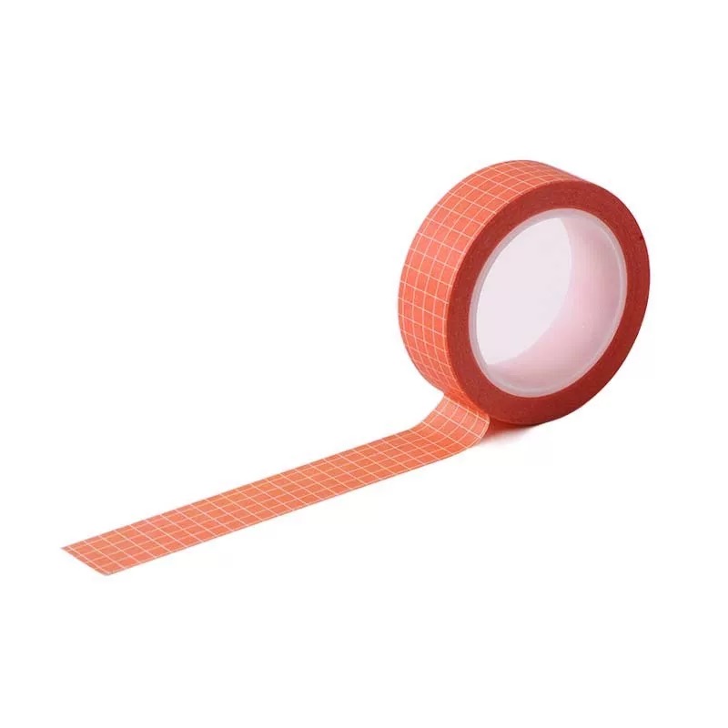 10m Cute Grid Stripe Washi Tape Solid Color Maskin... – Grandado