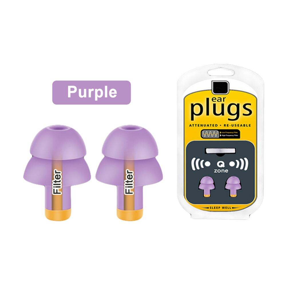 1pair Anti-noise Ear Plug Sound Insulation Protect... – Vicedeal