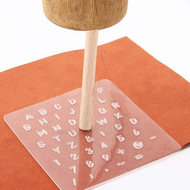 Plastic Punch Stamping Set, Leathercarft Stempelen... – Vicedeal