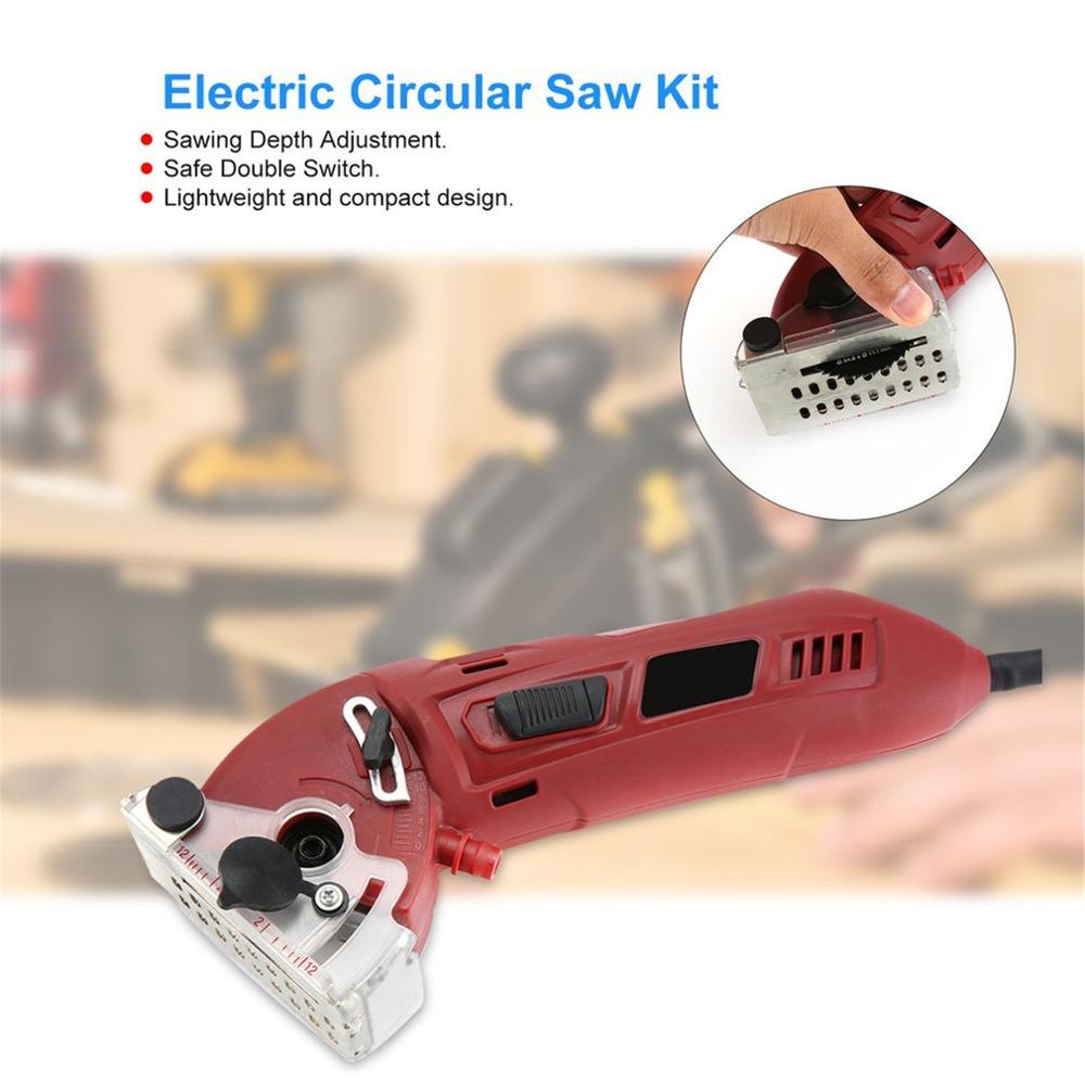 400W Mini scie circulaire multi-fonction scie élec... – Grandado