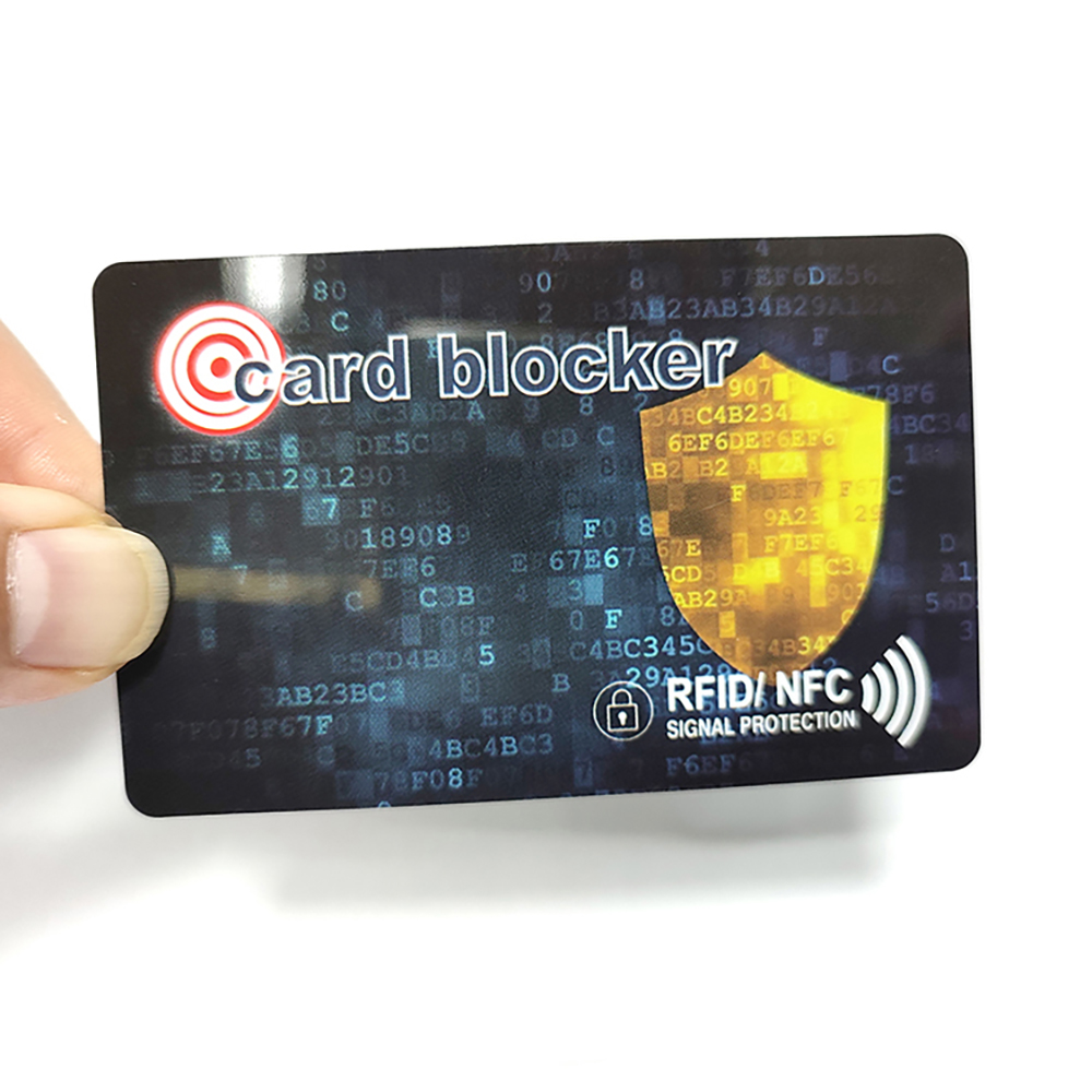 RFID Blocking NFC Signals Shield Secure for Credit... – Grandado