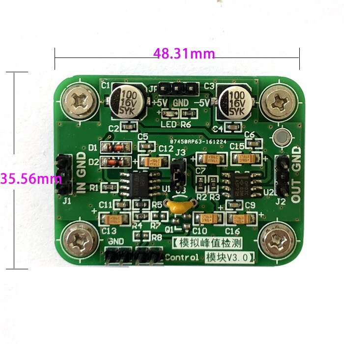 Analog Peak Detection Module with Source Low-pass ... – Vicedeal