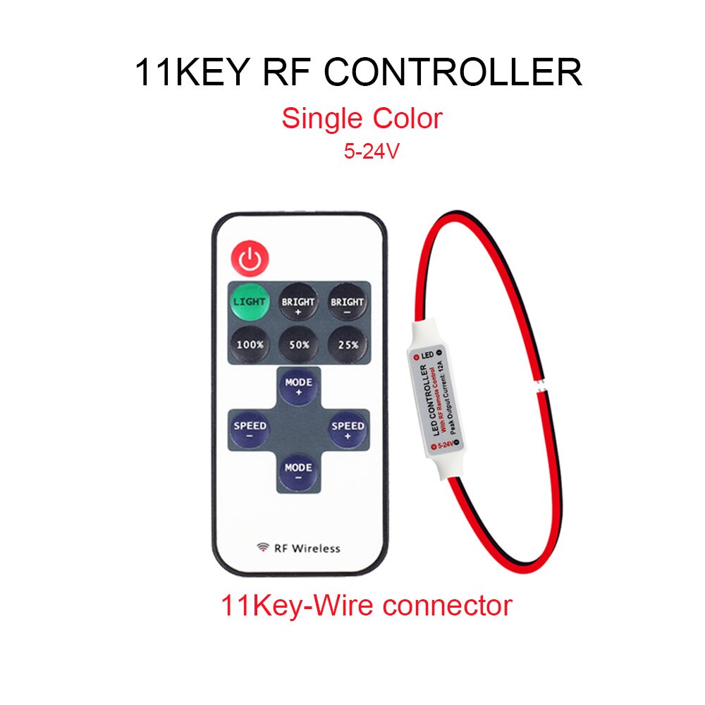 DC 12V-24V Led Controller 44 Keys 24 Keys LED RGB ... – Grandado