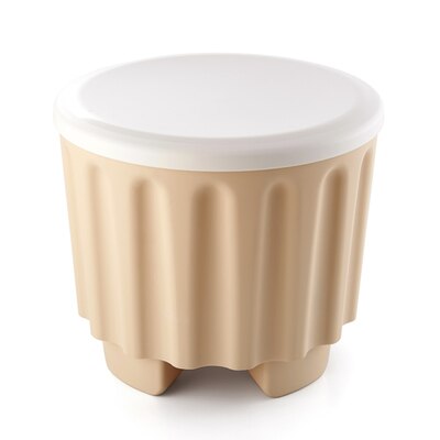 Storage Ottoman Round Stackable Ottomans with Stor... – Grandado