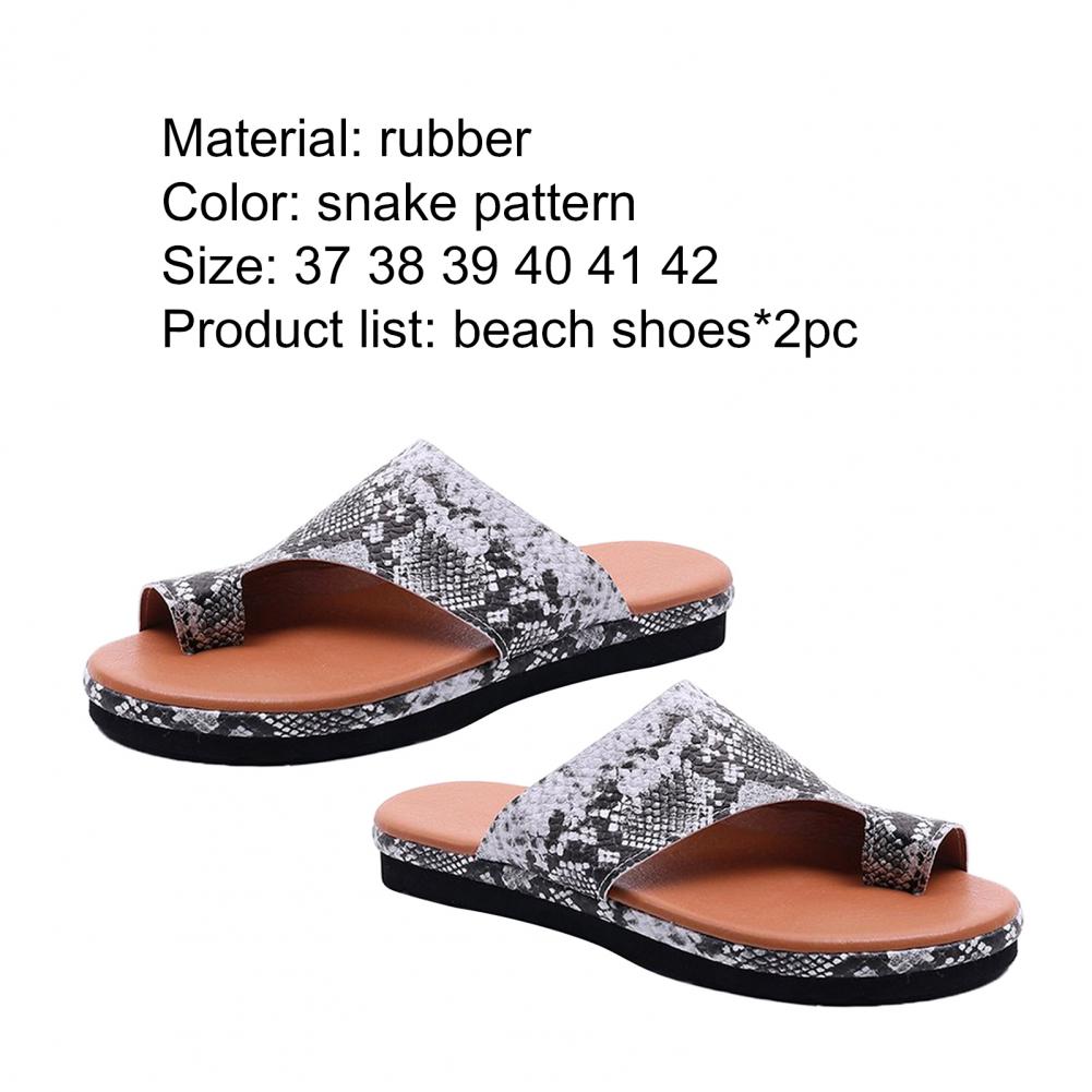 1 Pair Sandals Casual Anti Skid Rubber Womens Open... – Grandado