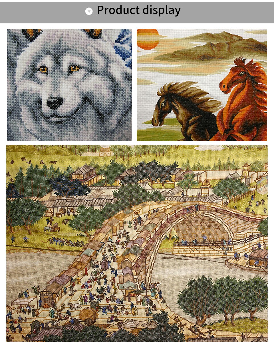 Jesus and His Disciples Cross-stitch Kit with Patt... – Grandado