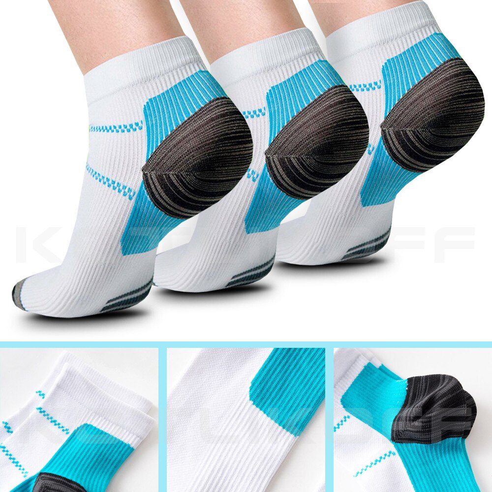 Kotlikoff Unisex Voet Compressie Sok Anti-Vermoeid... – Grandado