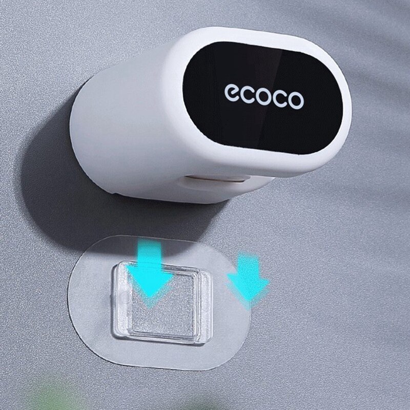 Ecoco – 2 porte-balai et serpillière, support mura... – Grandado