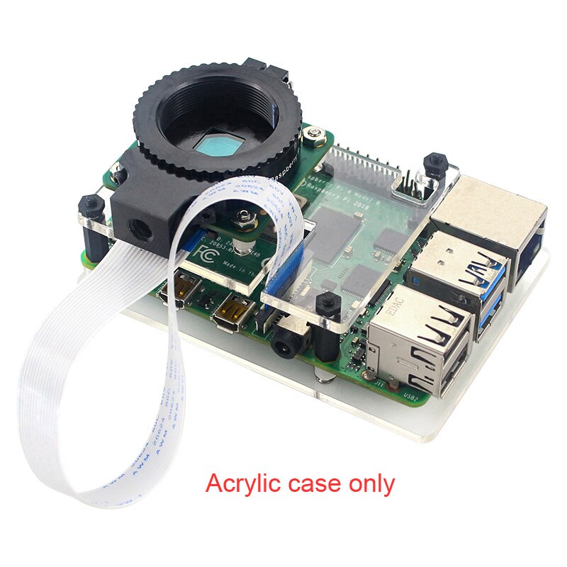 Raspberry Pi 4 HQ Camera Acrylic Case or Portable ... – Vicedeal