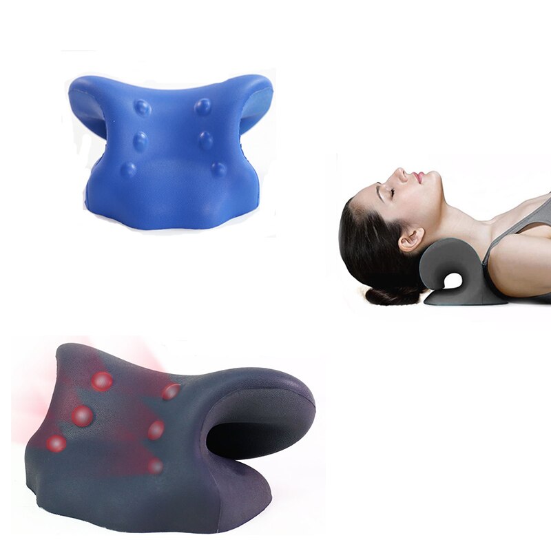 Neck pillow washable PU cervical traction pillow c... – Vicedeal