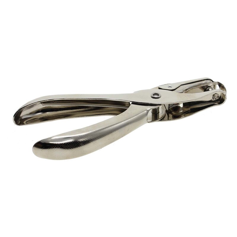 Silver Metal Single Hole Puncher Hand Paper Punch ... – Grandado