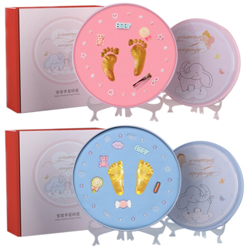 Baby Hand Print Footprint Imprint Kit Baby Handpri... – Vicedeal