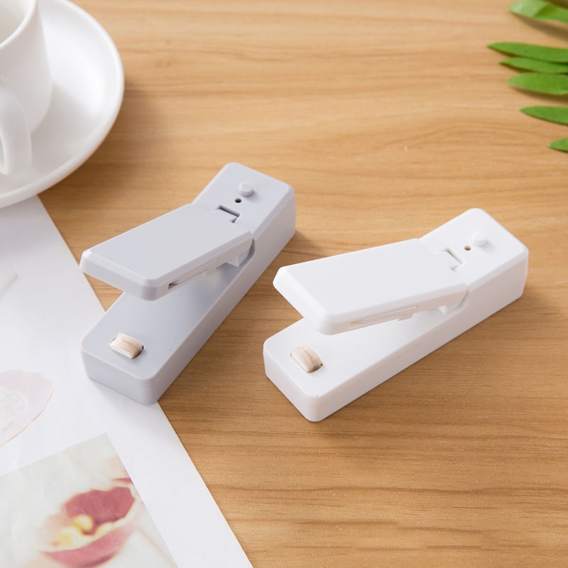 2 In 1 Mini Magnetic Sealer Bag Cutter Opener Port... – Grandado