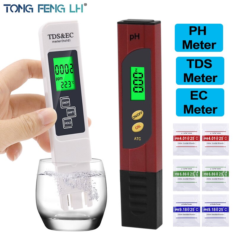 PH meter TDS pen EC conductivity thermometer instr... – Vicedeal