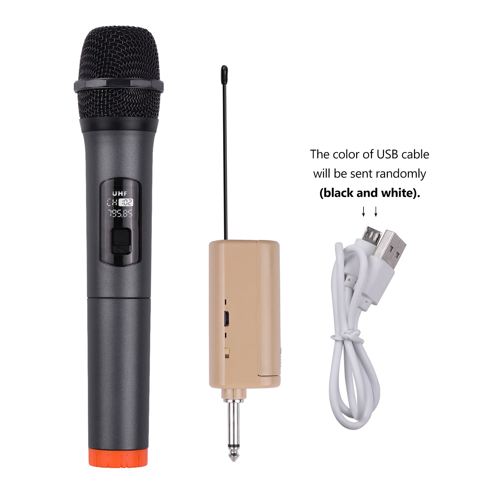 Handheld Wireless Microphone UHF Dynamic Mic Porta... – Grandado