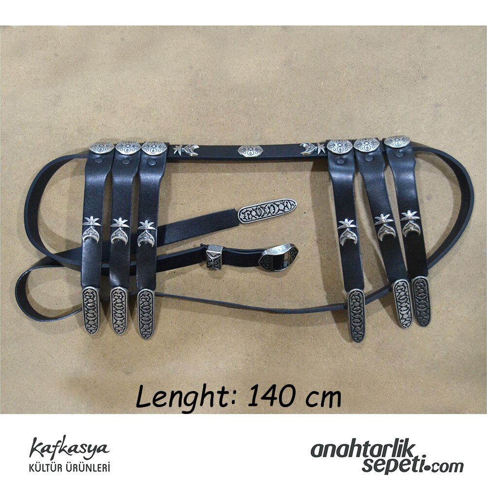 Classic Northern Caucasus Men's Belt (Faux leather... – Grandado