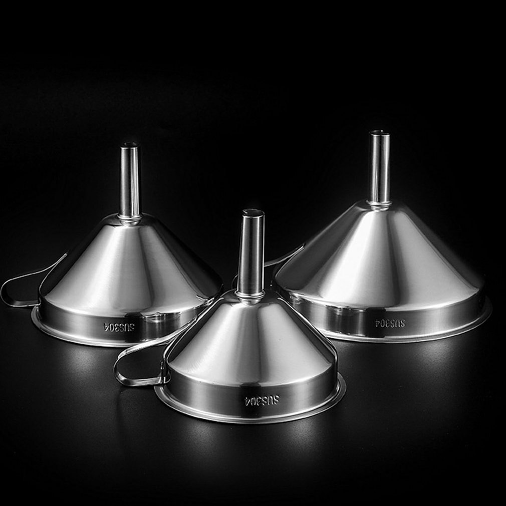 3 Sizes Small Mouth Funnels Bar Wine Flask Funnel ... – Vicedeal