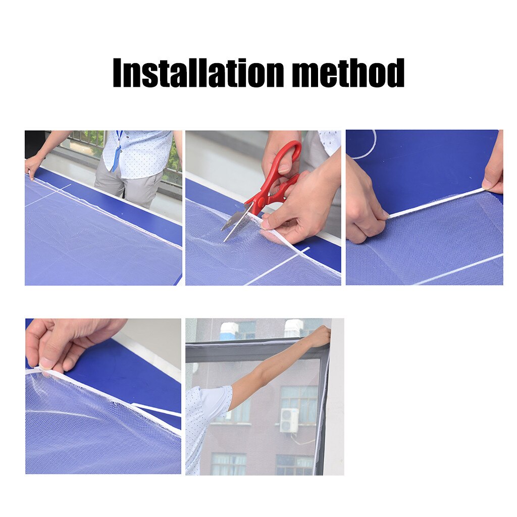 DIY Net Insect Fly Screen Window Mesh With Durable... – Grandado