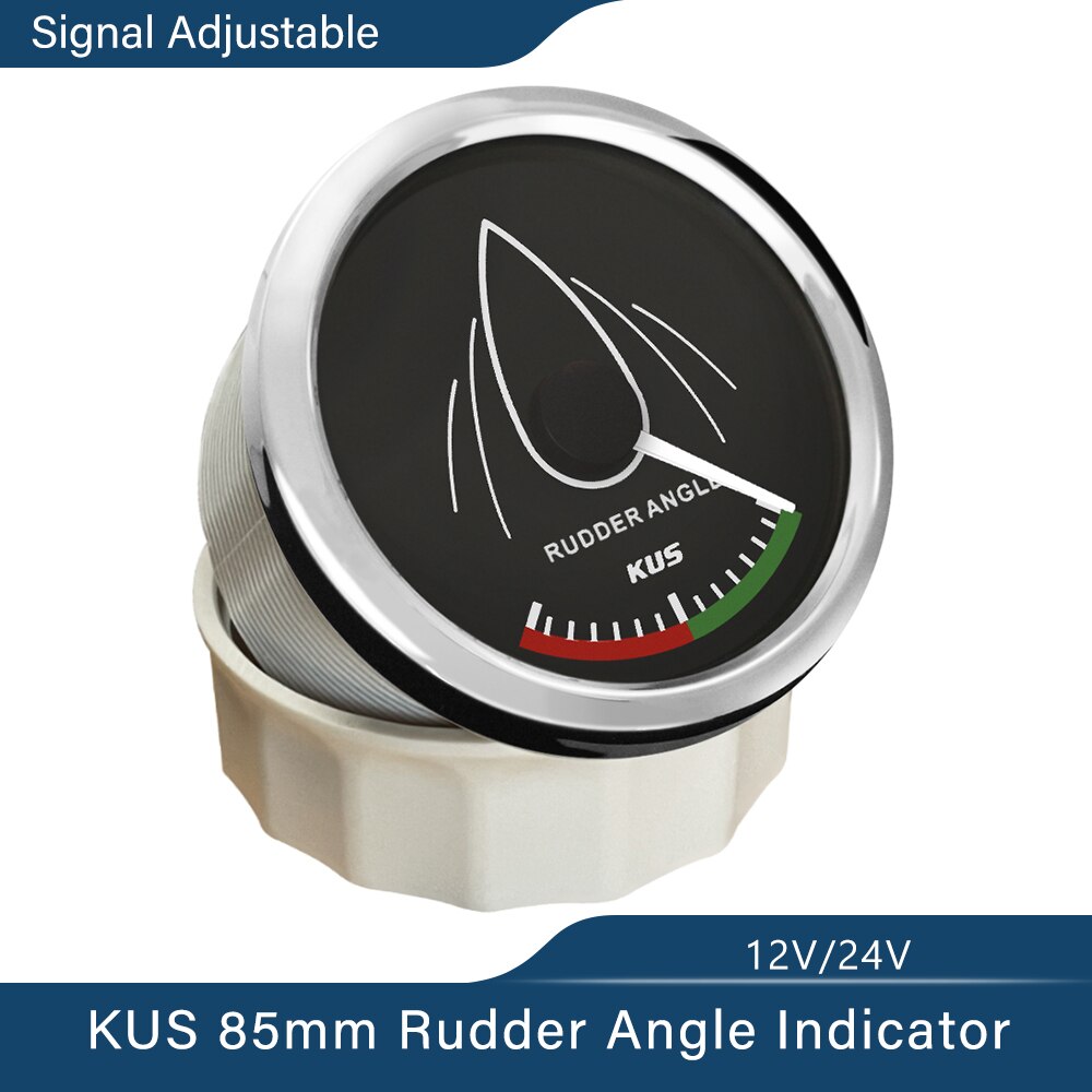 KUS 85mm Adjustable Rudder Angle Indicator Gauge w... – Vicedeal