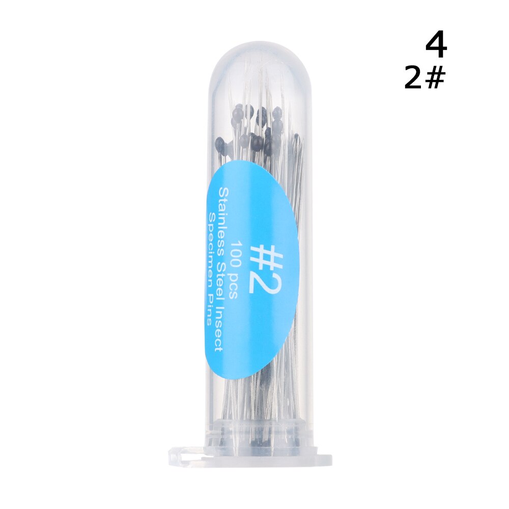 100Pcs Stainless Steel Specimen Needle Insect Pins... – Grandado
