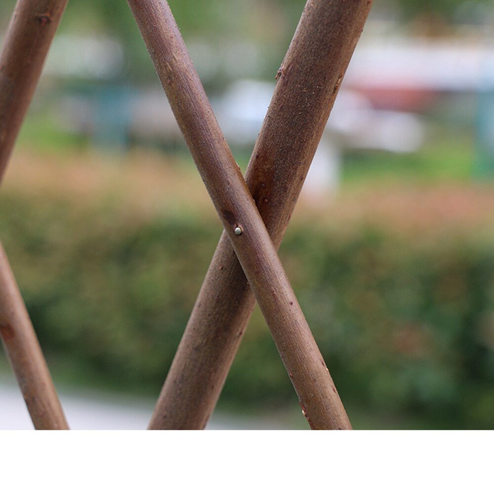 40cm Wooden fence Wooden Garden Expanding Climbing... – Grandado