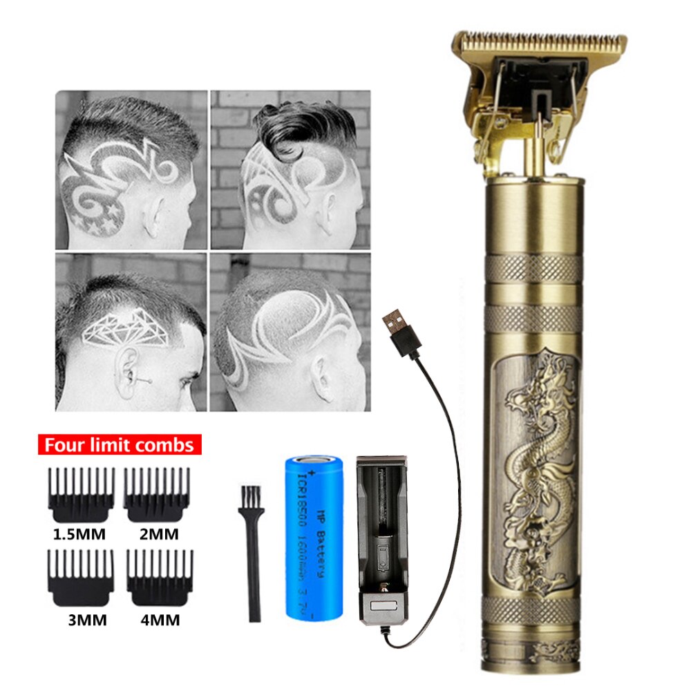 VGR-080 Usb Tondeuse Professionele Kaalhoofdige El... – Vicedeal