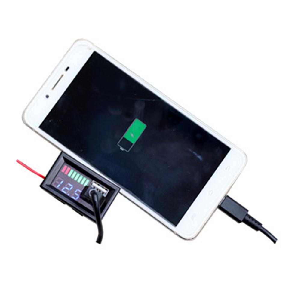 Najnowszy uniwersalny woltomierz cyfrowy lcd motoc... – Grandado