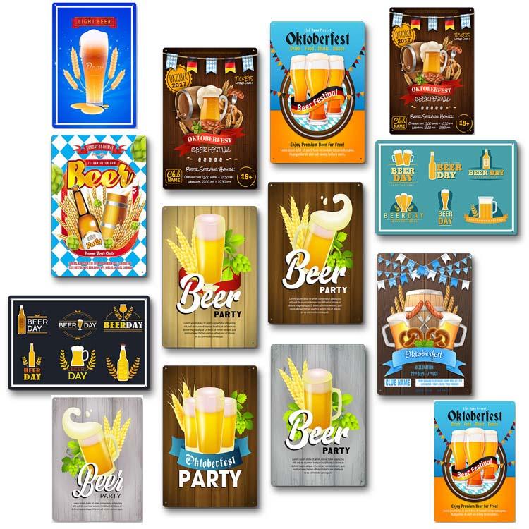 Beer Metal Sign Plaque Vintage Pub Funny Tin Sign ... – Vicedeal