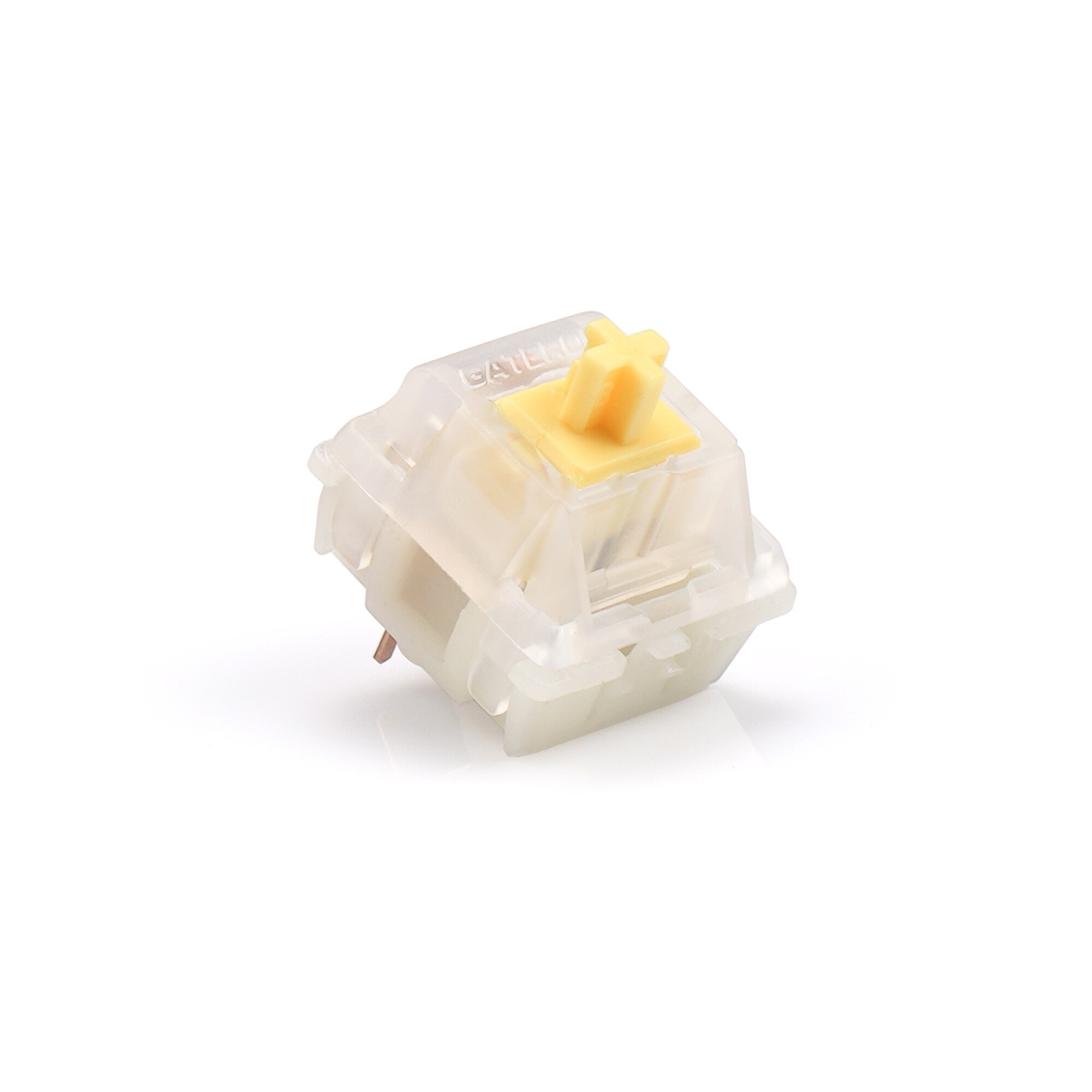 Gateron Cap Milky Yellow V2 Switch 5pin Linear RGB... – Grandado