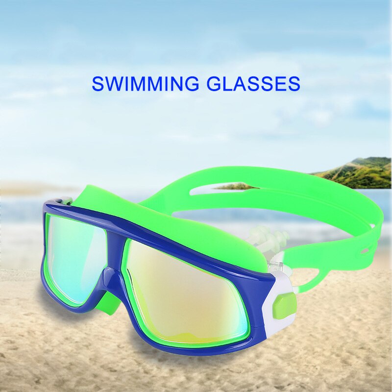 Kids Swimming Goggles Anti-fog UV Waterproof Swimm... – Grandado