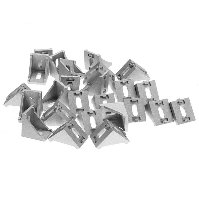 20Pcs 4040 Aluminum Corner Brackets Corner Fitting... – Grandado