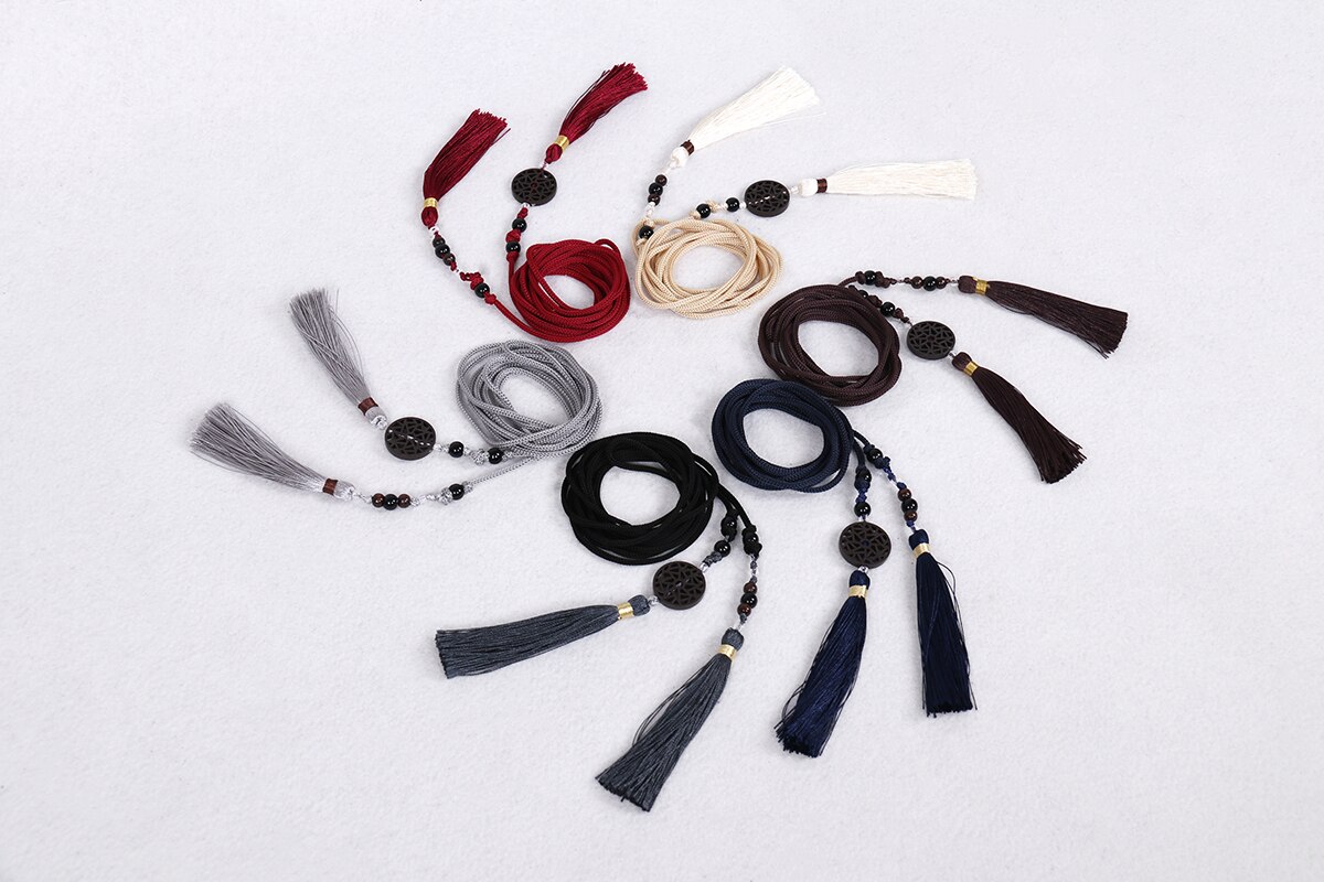 Multicolore Belt With Tassel Hanfu Waistband Chine... – Grandado