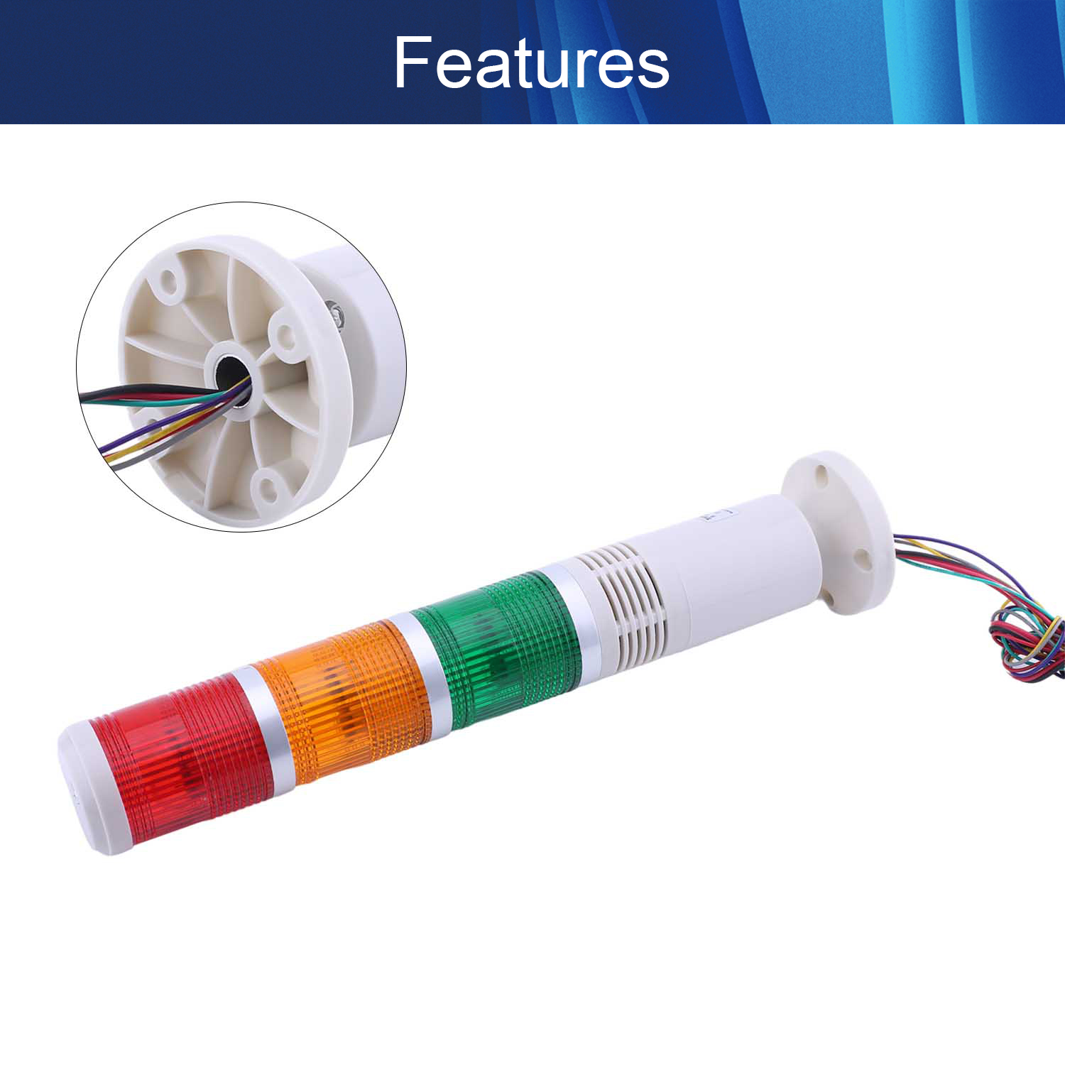 Othmro Warning Light Bulb Industrial Signal Tower ... – Vicedeal