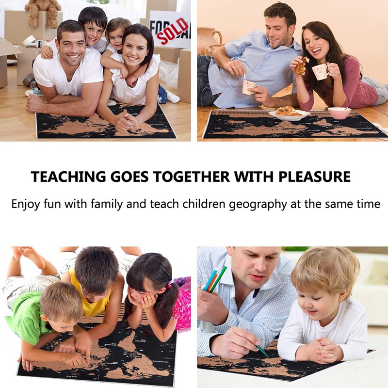 Scratch The World Travel Map. Flags Of All Countri... – Grandado