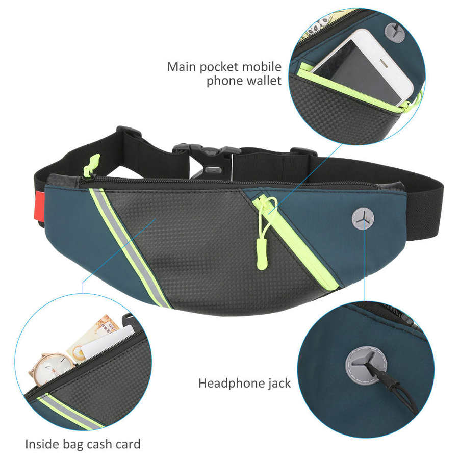 Sports Enthusiasts Running Waist Bag Anti-theft Li... – Vicedeal