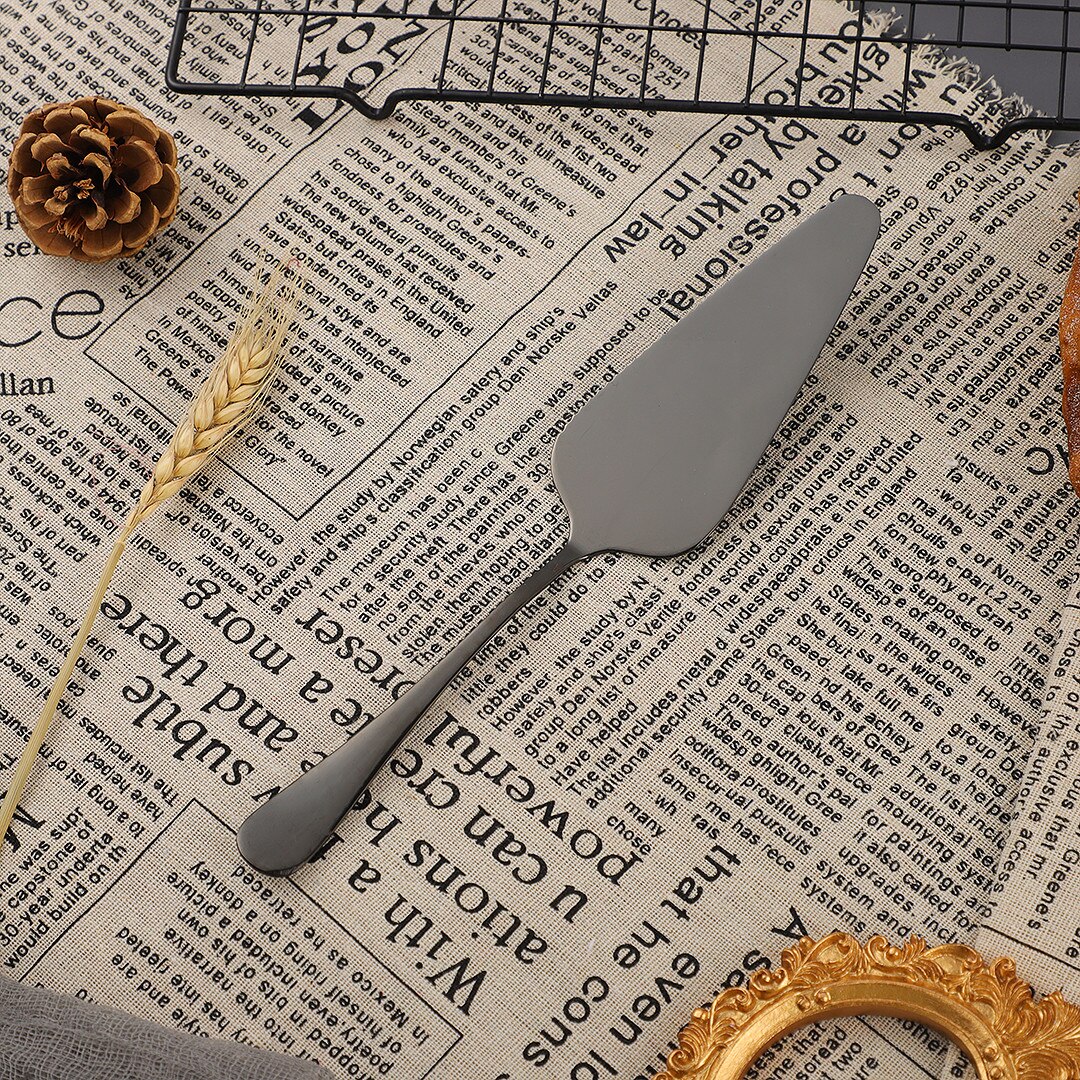 Rainbow Stainless Steel Serrated Edge Cake Server ... – Grandado