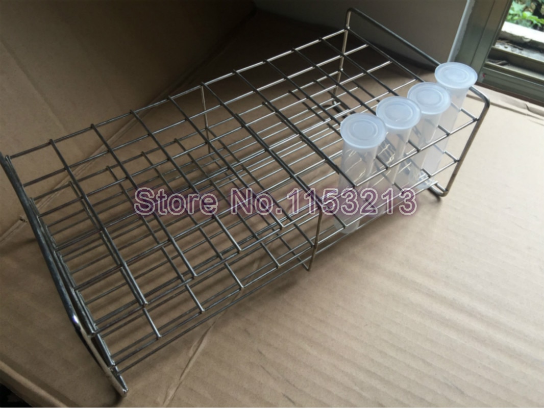 24mm*100-holes Test Tube Rack Wire Stainless Steel... – Grandado