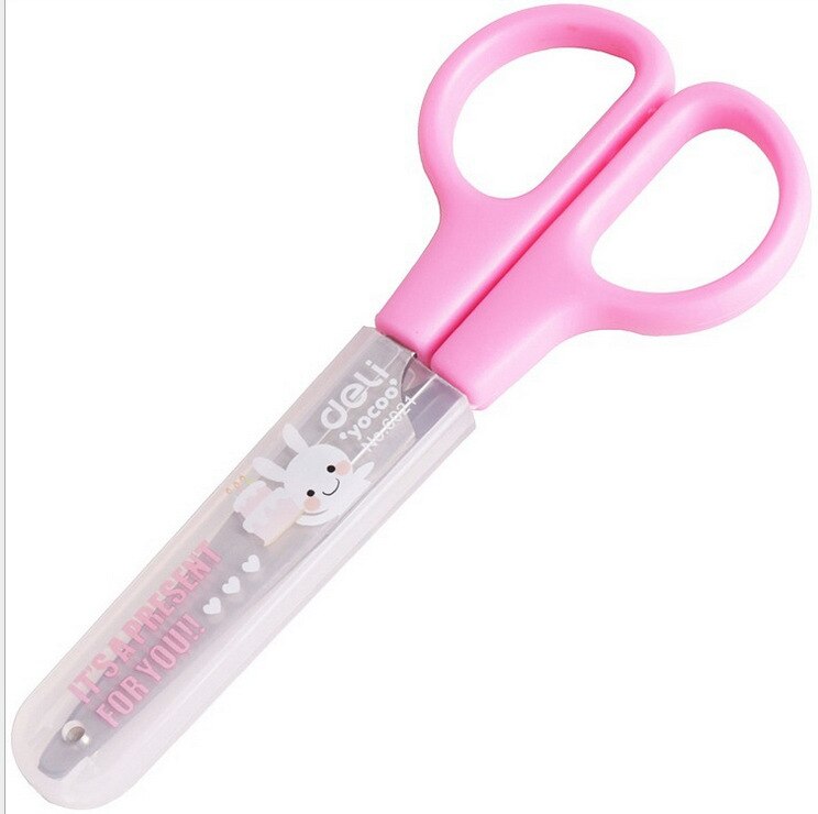 Deli 6021 Safety Scissors. Children's Hand-mad... – Vicedeal