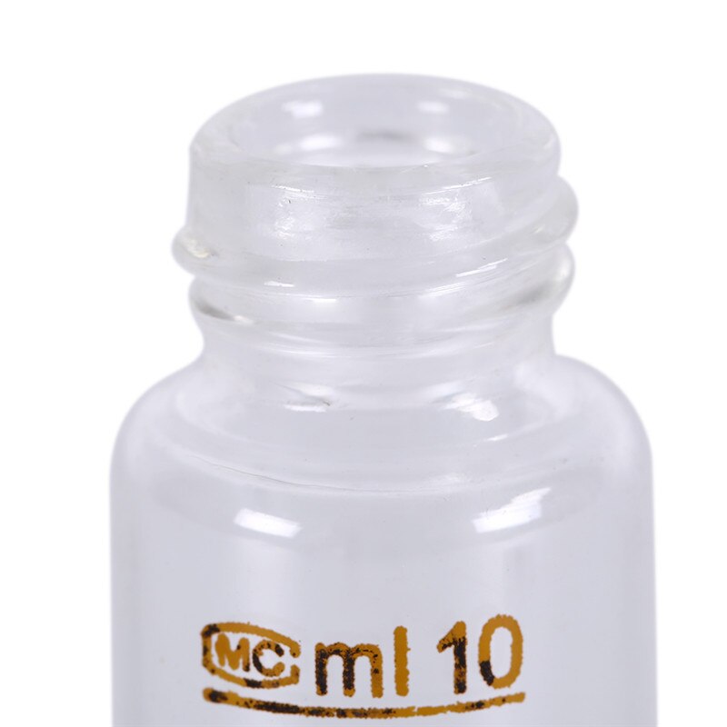 10 ml Absolvierte Runde Glas Reagenz Flasche Blau ... – Vicedeal