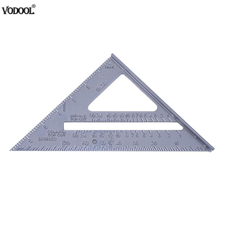 7" Square Triangular Ruler Angle Metal Woodworking... – Grandado