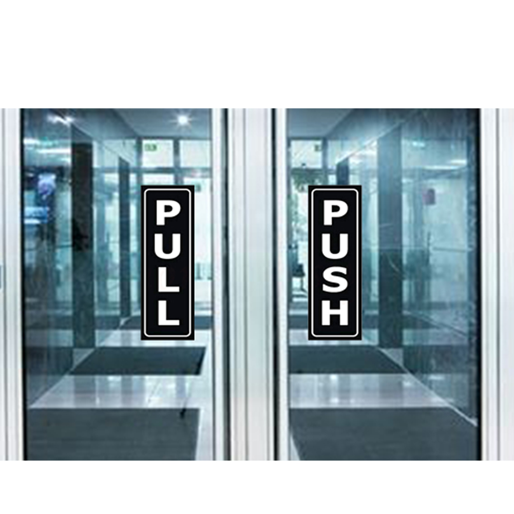1 Pair Easy Apply Push And Pull Outdoor OPEN Sign ... – Vicedeal