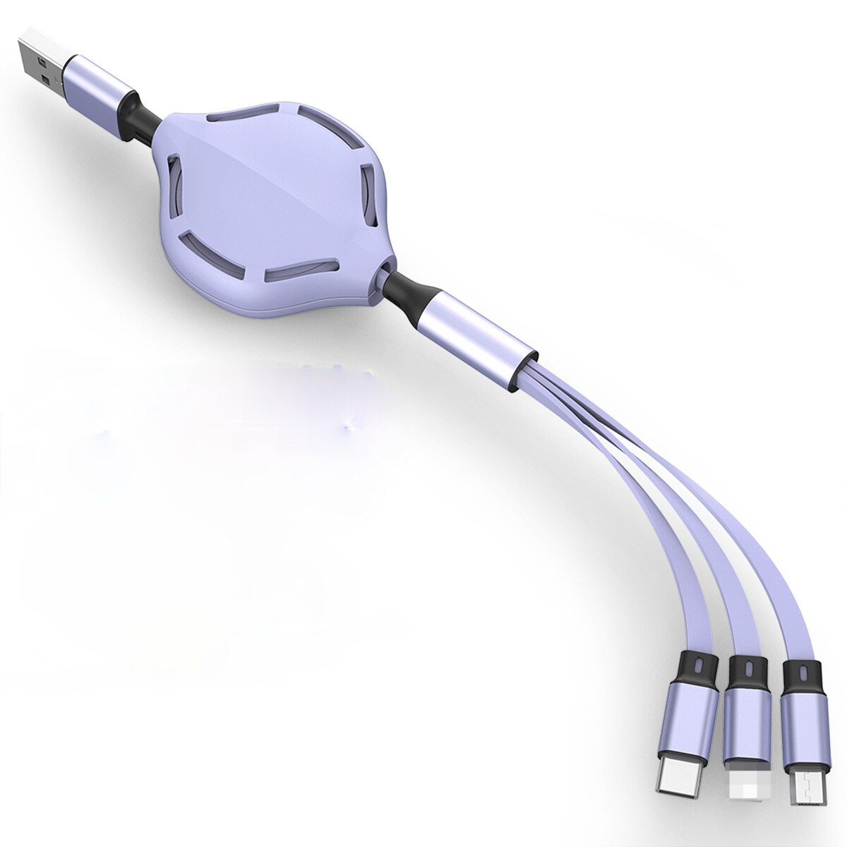 One-to-three Telescopic Data Cable, Multi-function... – Grandado