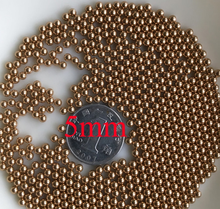 5mm Dia H62 Messing Solid Industrie Bal, ongeveer ... – Vicedeal